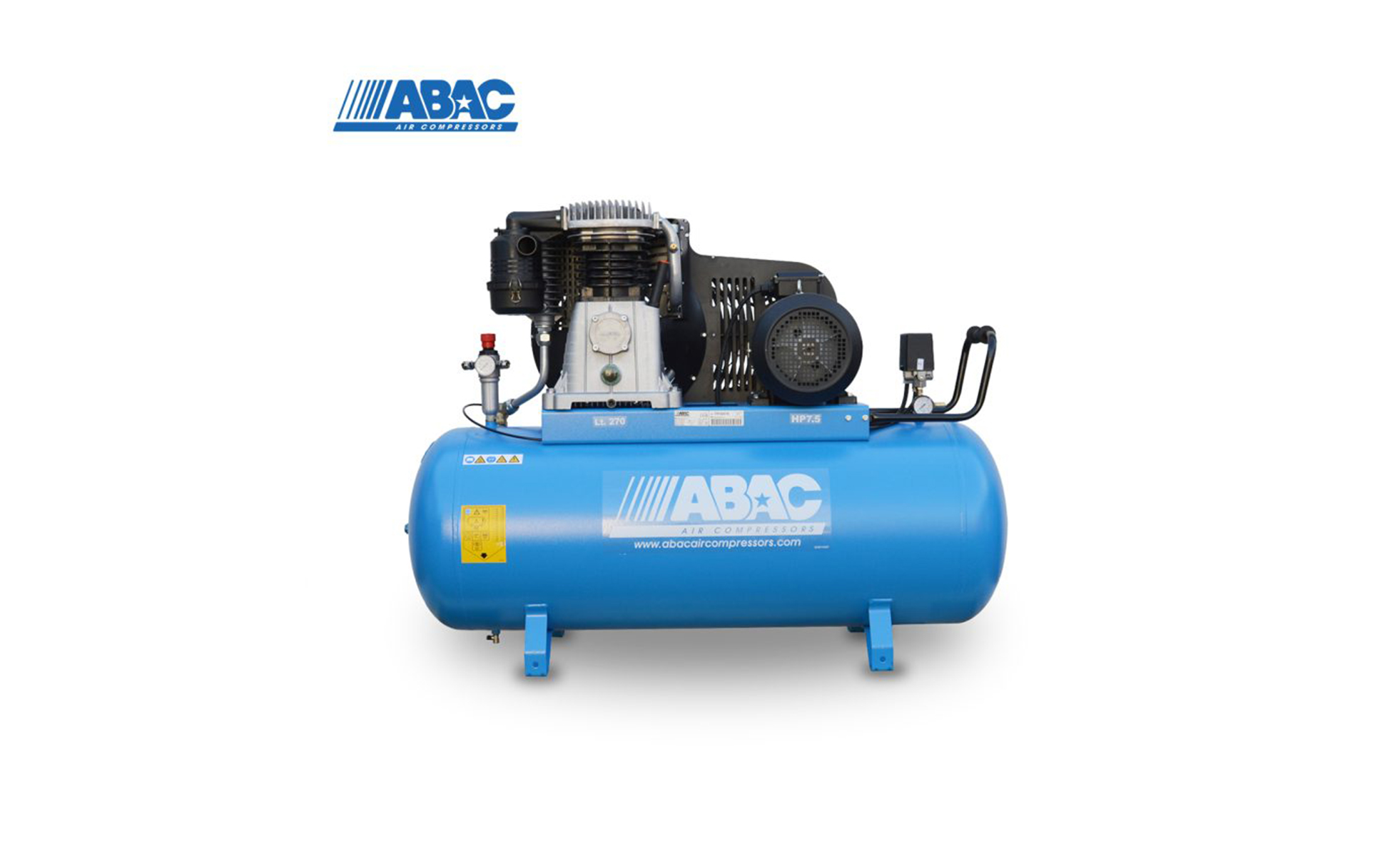 ABAC PRO B7000 270 CT 7.5 5.5kW 270l 11bar 400V - Tehnogama Online ...